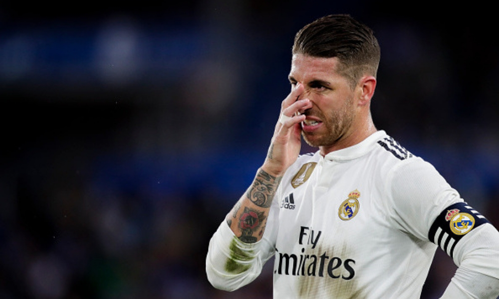 Sergio Ramos se hizo amonestar para llegar limpio a cuartos