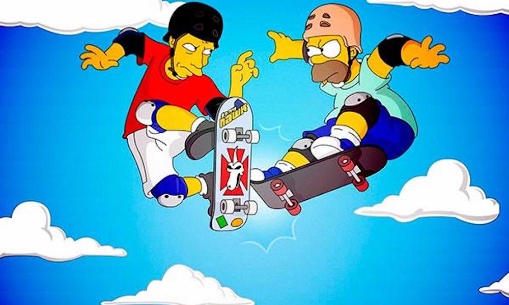 La lista de deportistas que han aparecido en Los Simpson