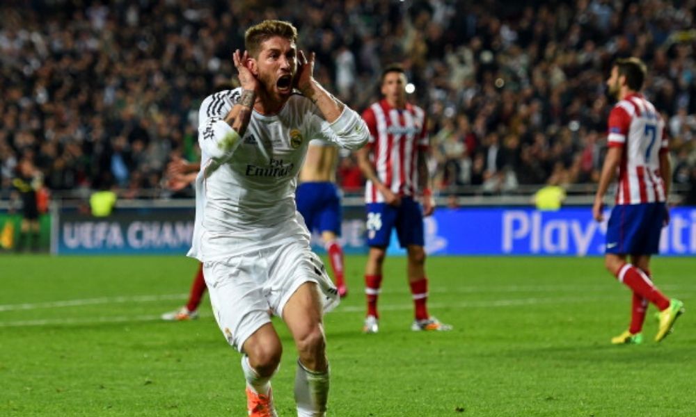 Sergio Ramos recordó el gol que anotó en la final de Lisboa