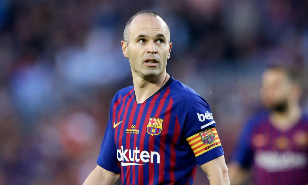 Cinco años del último gol de Iniesta con el Barcelona