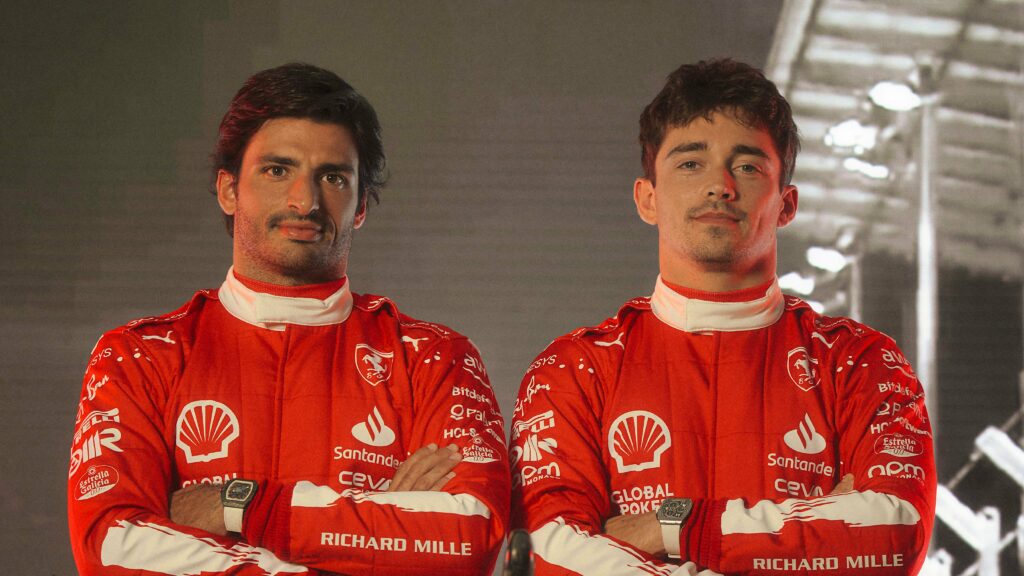 Los pilotos de Ferrari estrenarán uniformes en el GP de Las Vegas