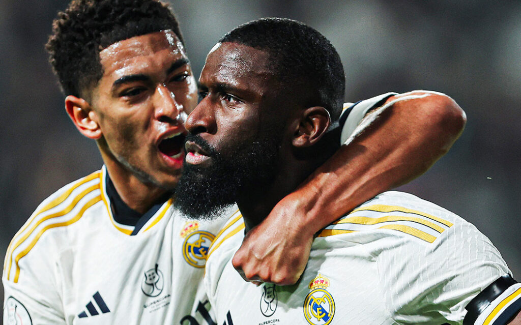 Apareció la versión más goleadora de Rüdiger