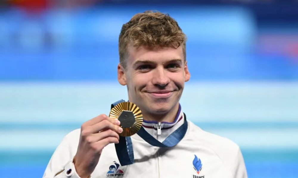 León Marchand, la gran estrella de los Juegos Olímpicos 2024 - Nación ...